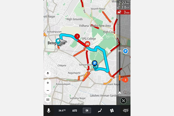 i-SMART navigation
