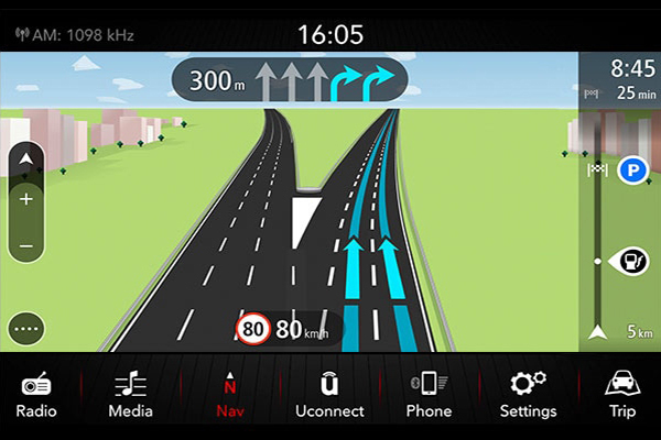 Uconnect 7 Radio Nav | TomTom