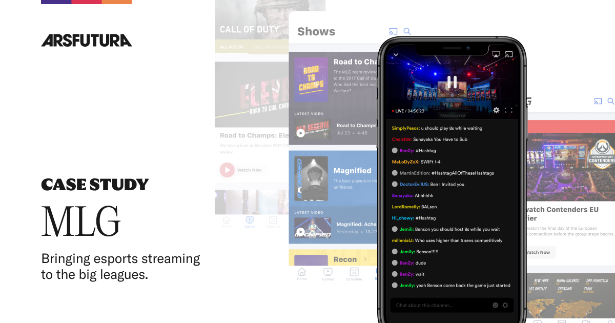 Projects – Ars Futura - Major League Gaming
