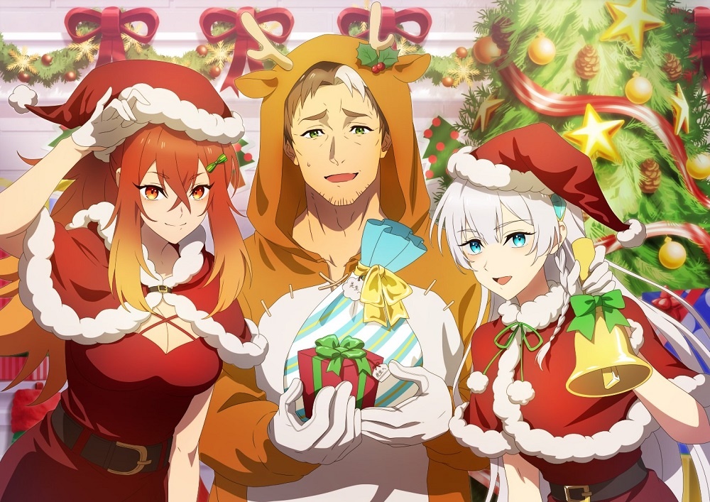 anime christmas render