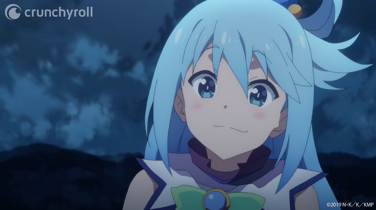 Aqua Konosuba Anime Girl Aqua Profile Picture | KONOSUBA God's