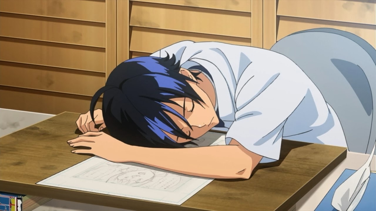 Sleepy Anime Guy