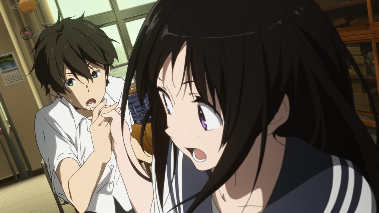 hyouka react to future