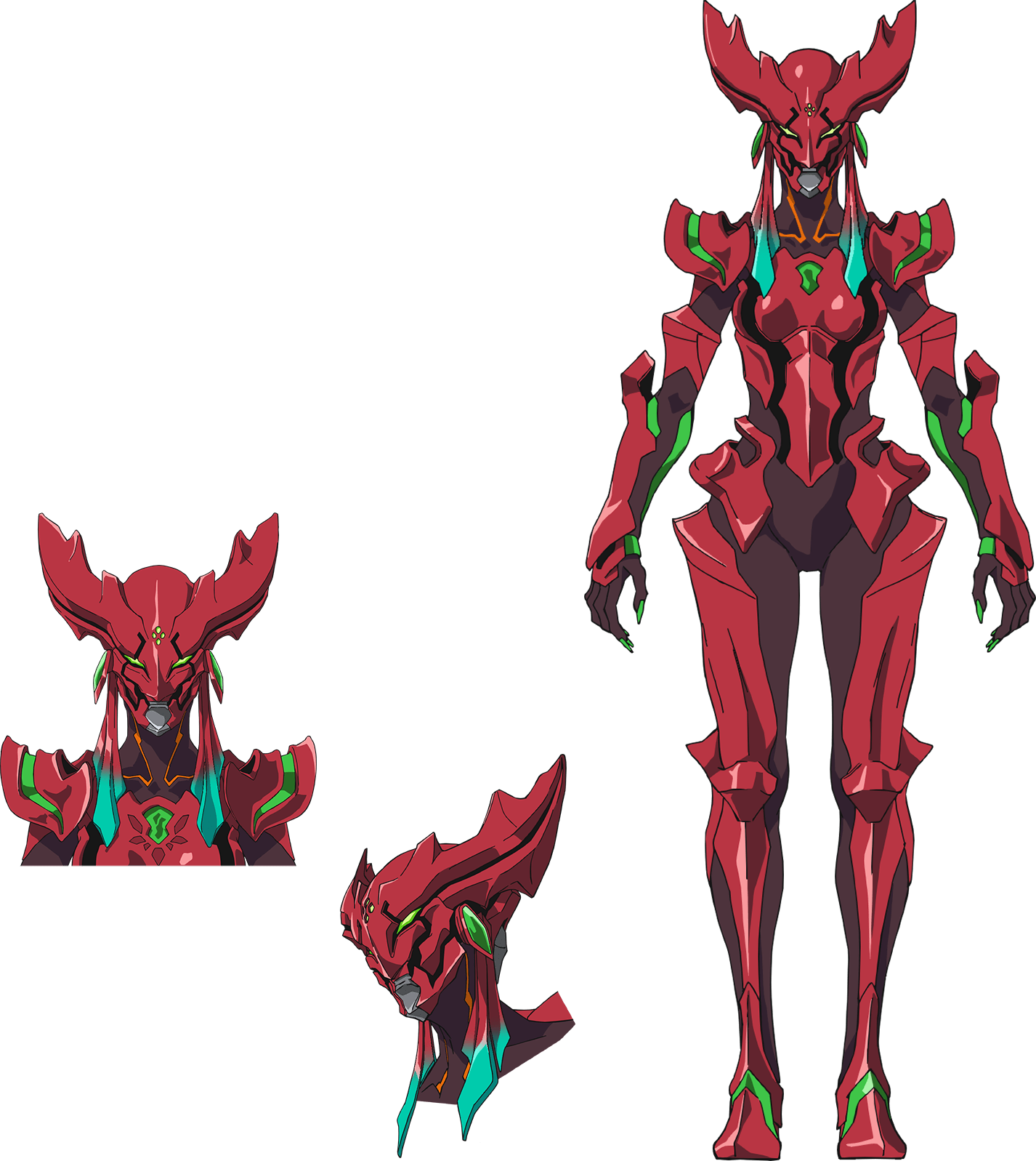 imagem: Rouge Redstar, protagonista de Metallic Rouge, transformada em ...