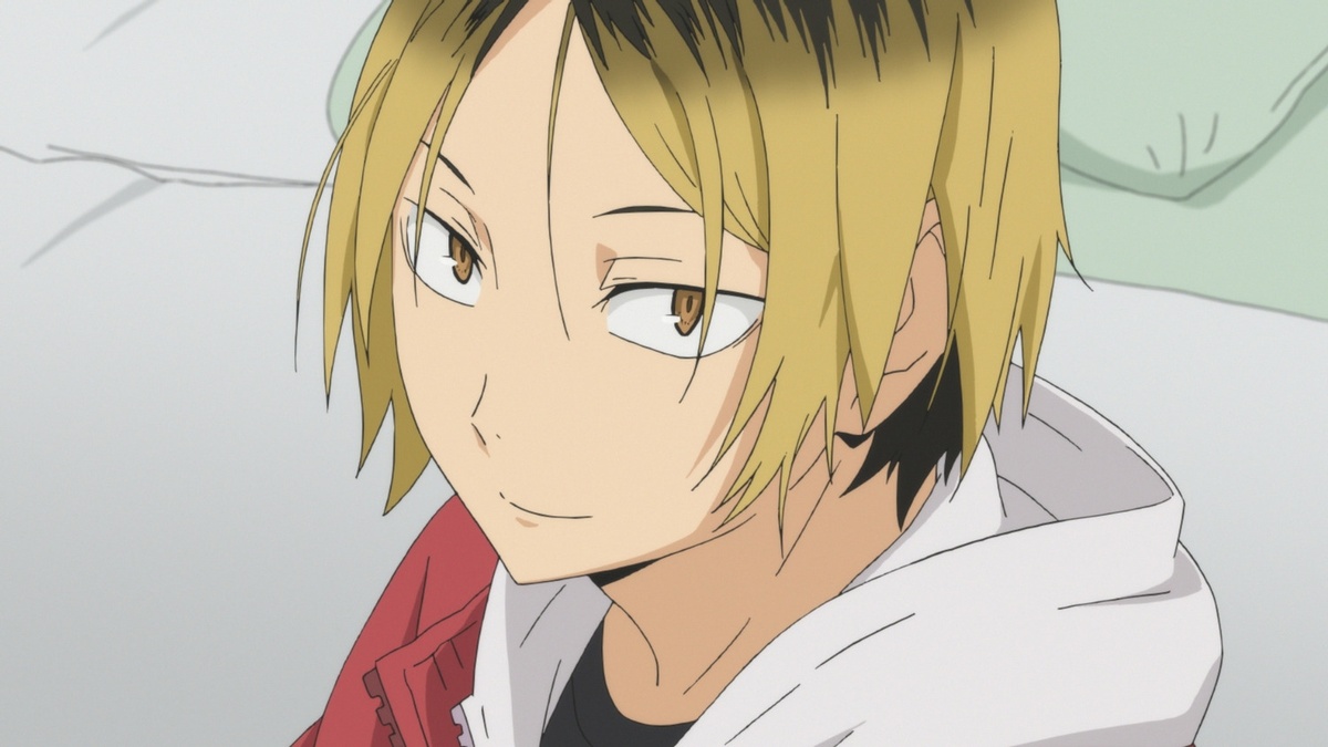 Kenma Kozume smiling