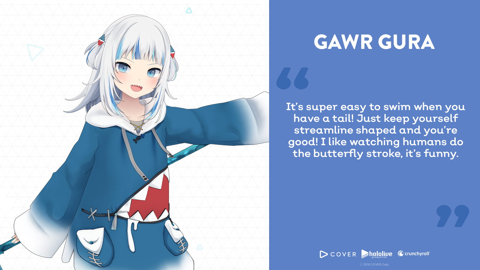 Crunchyroll Vtuber Gawr Gura Hits Milestone Of 1 Million Subscribers