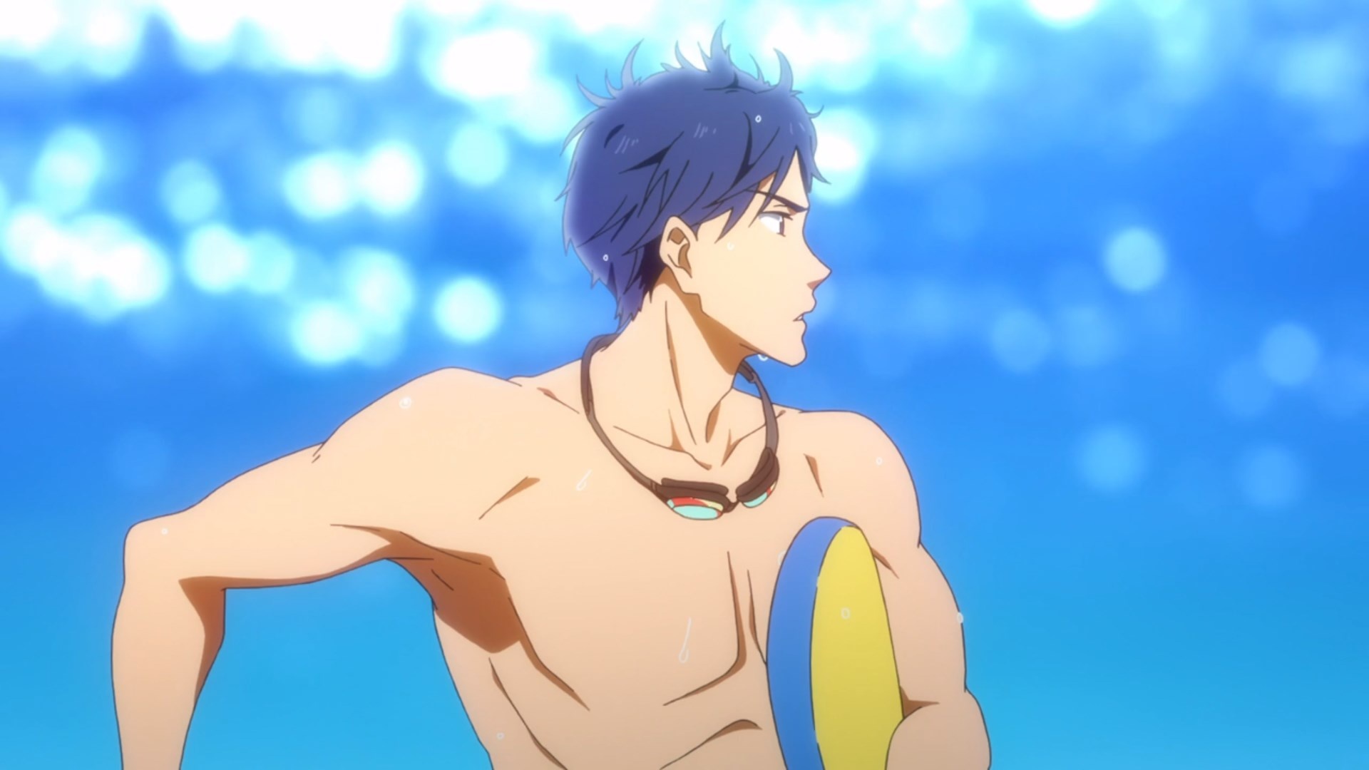 crying anime workout