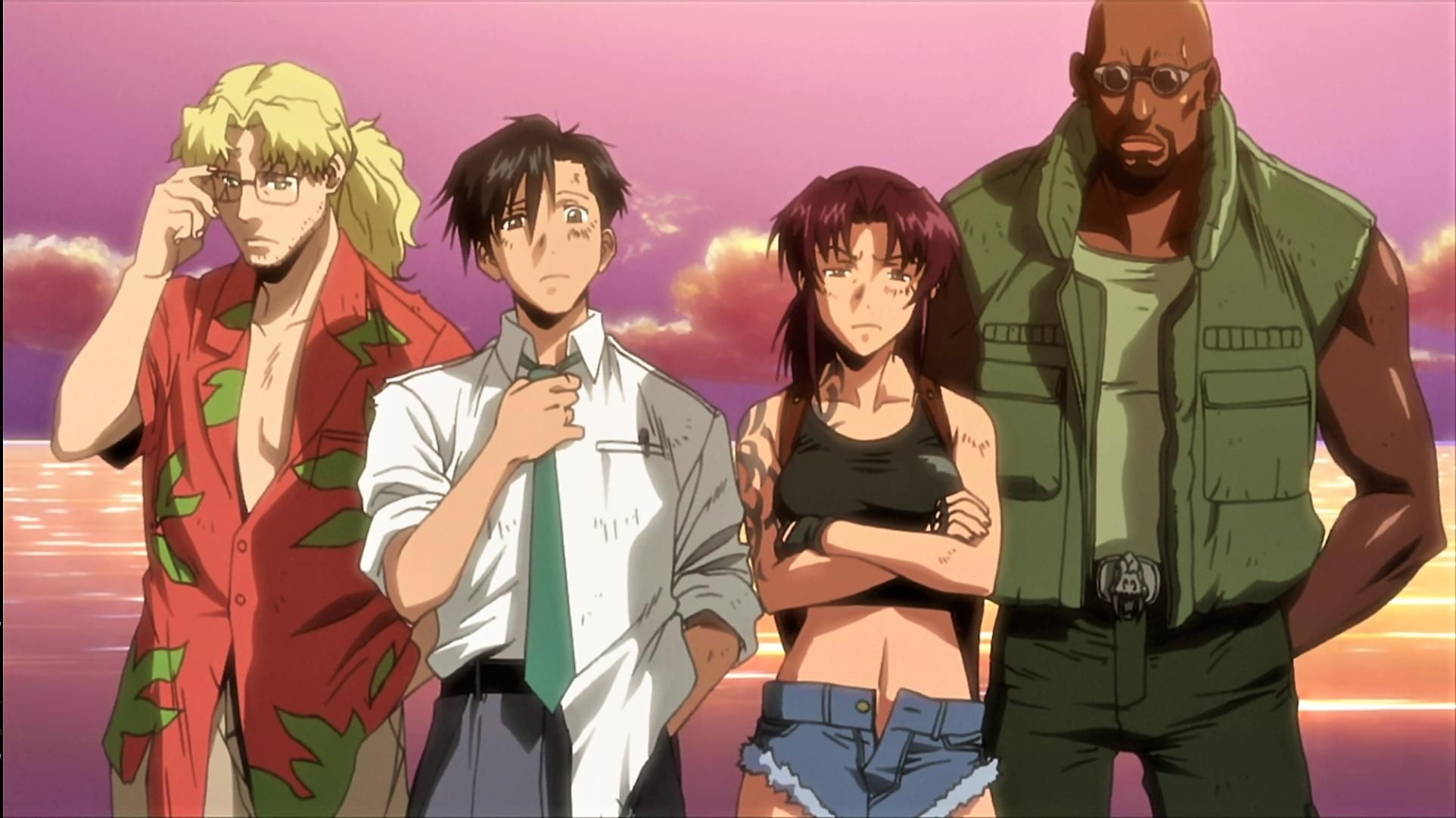 does black lagoon have a manga