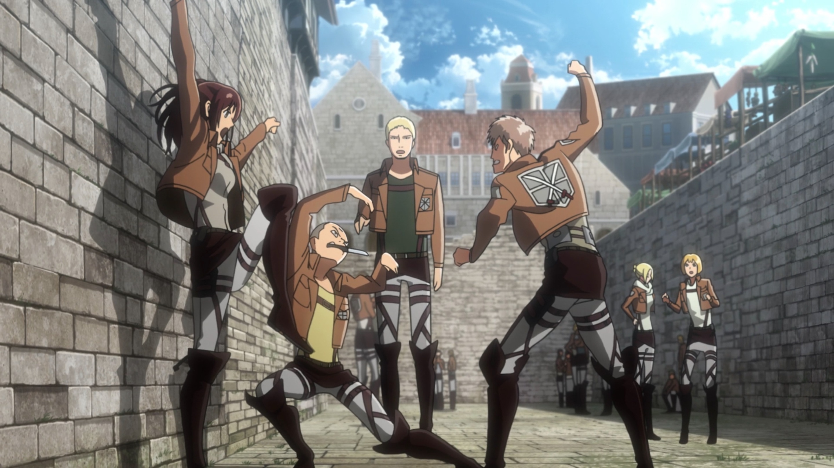 Attack On Titan Sasha And Jean
