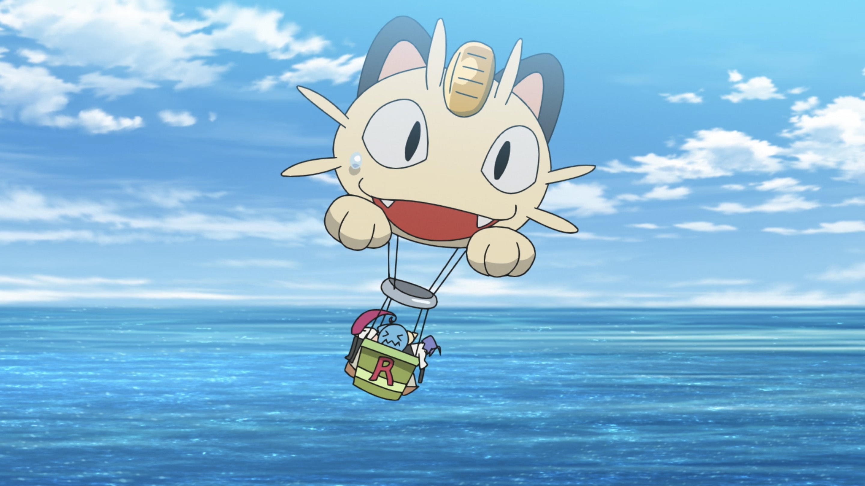 Team Rocket Meowth Balloon