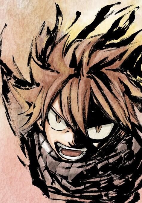 Natsu Angry Drawing
