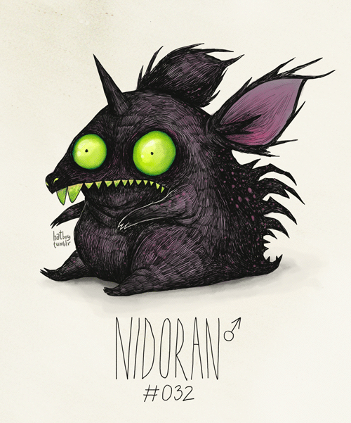 Tim Burton Tekent Pokemon