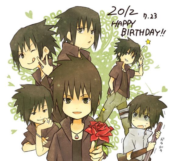 Sasuke Happy Birthday