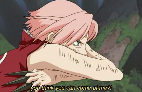sakura attack naruto