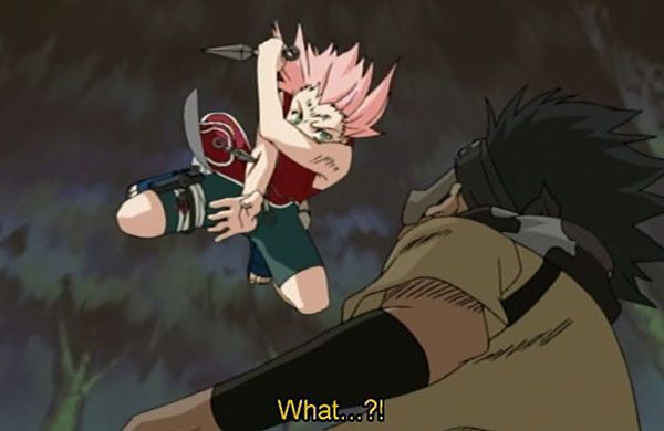sasuke bites sakura