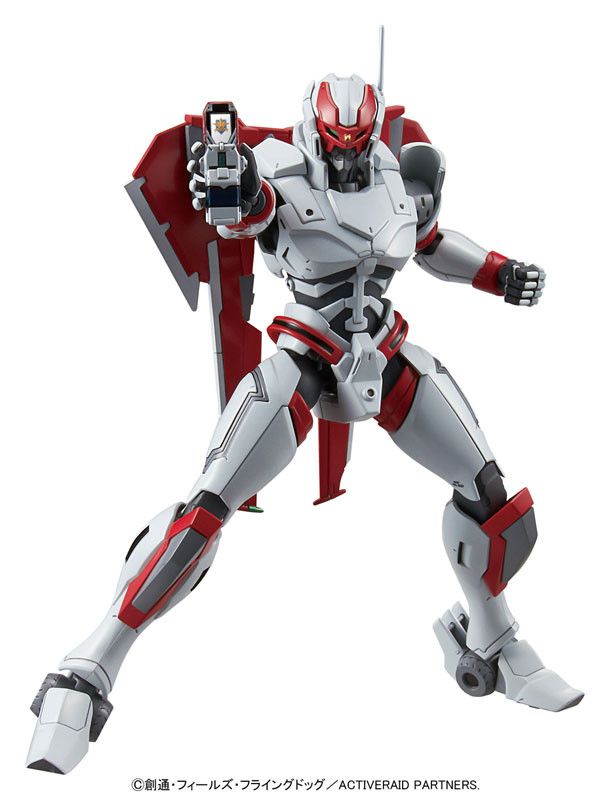 Bandai Presents "Active Raid" Strike Interceptor Mech Figure And Liko Bust