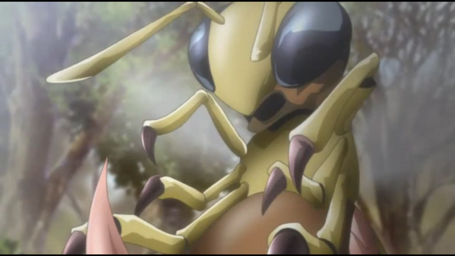 humanoid insect anime