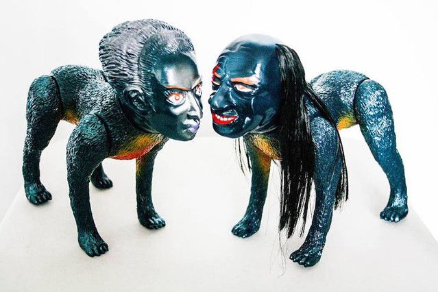 human faced dog urban legend