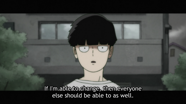 mob talker react anime