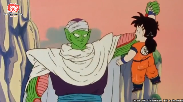dragon ball z piccolo helps gohan