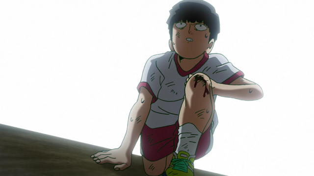 mob talker react anime