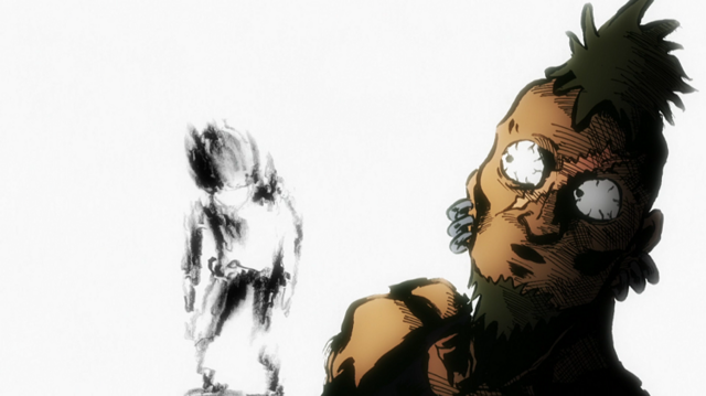 mob talker react anime