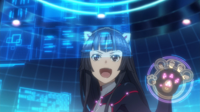 Anime Hacker Girl