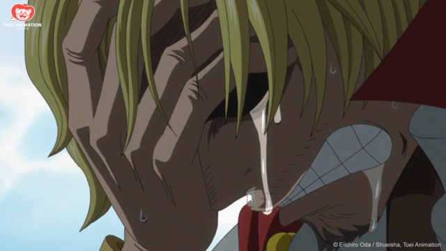 sanji cry