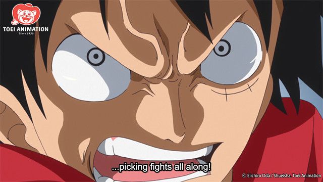 Luffy Angry Face