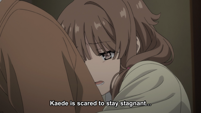 does kaede come back