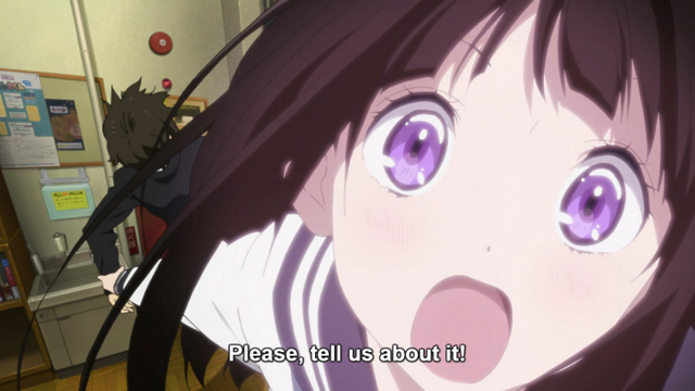 curious expression anime