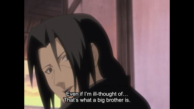 does itachi hate sasuke