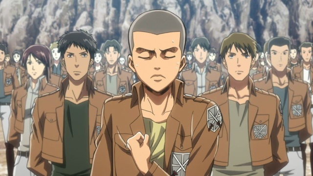 attack on titan garrison commander