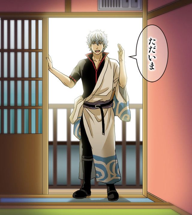 gintoki drinking