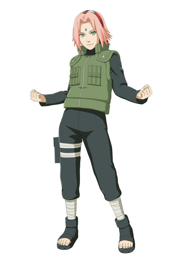 naruto sakura running