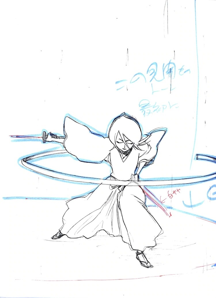 tite kubo drawing process