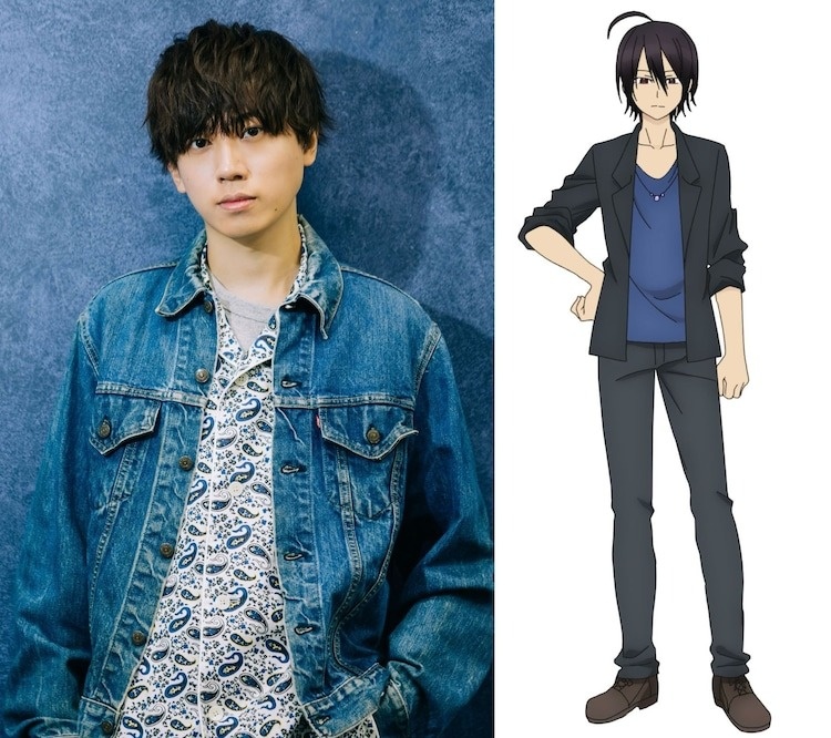 An image of voice actor Gakuto Kajiwara and his character, Amaaki Abe, from the upcoming A ...