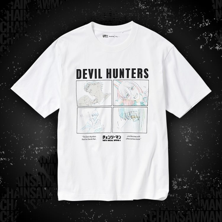 Chainsaw Man x UNIQLO UT design