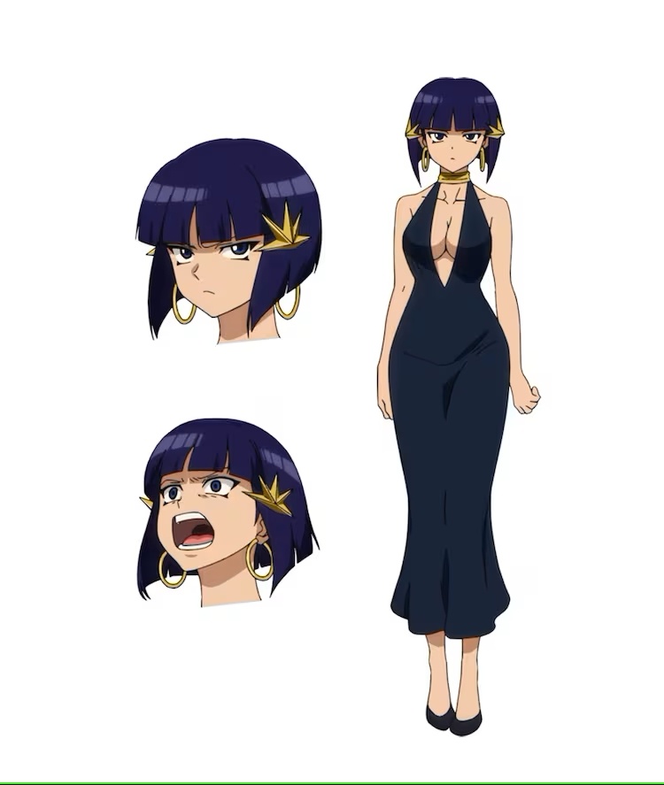 Arte de personagem de Latla, que terá a voz de Ikumi Hasegawa