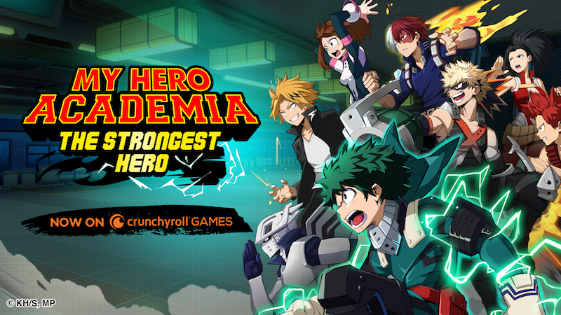 Hit Open World RPG My Hero Academia The Strongest Hero Now Published Under Crunchyroll Games Crunchyroll News