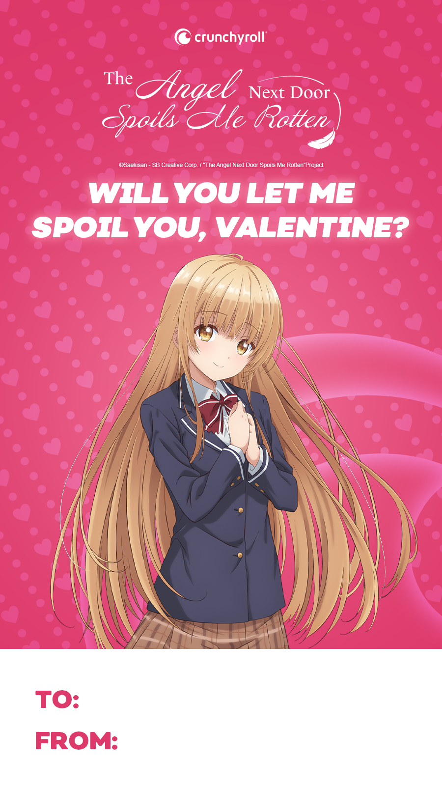 Anime Happy Valentines Day Cards