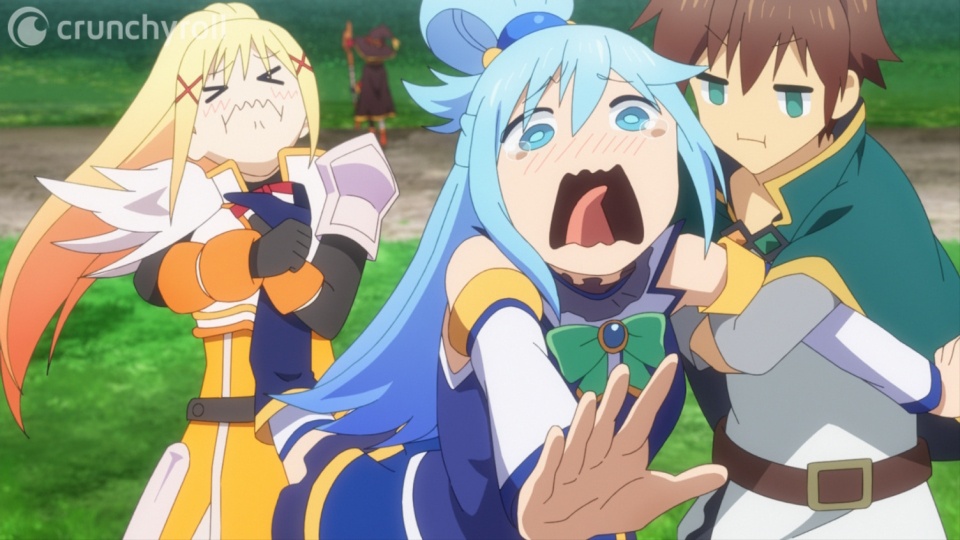 Konosuba Aqua Anime Girl Hit Isekai Konosuba Is Back With A New Anime