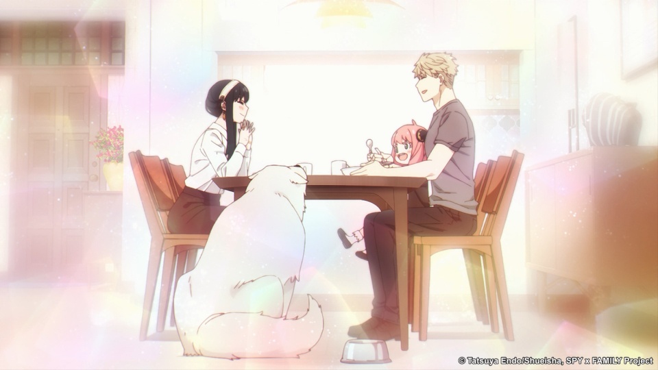 Yor makes a good meal for Loid and Anya in SPY x FAMILY