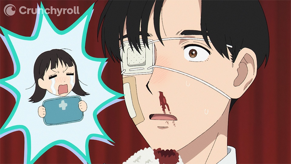 hurt anime expression