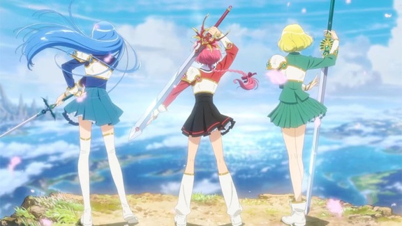 Anime Jente Med Sverd
