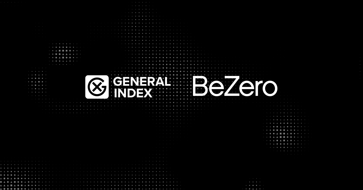 BeZero's Industry-first Partnership With General Index | BeZero Carbon
