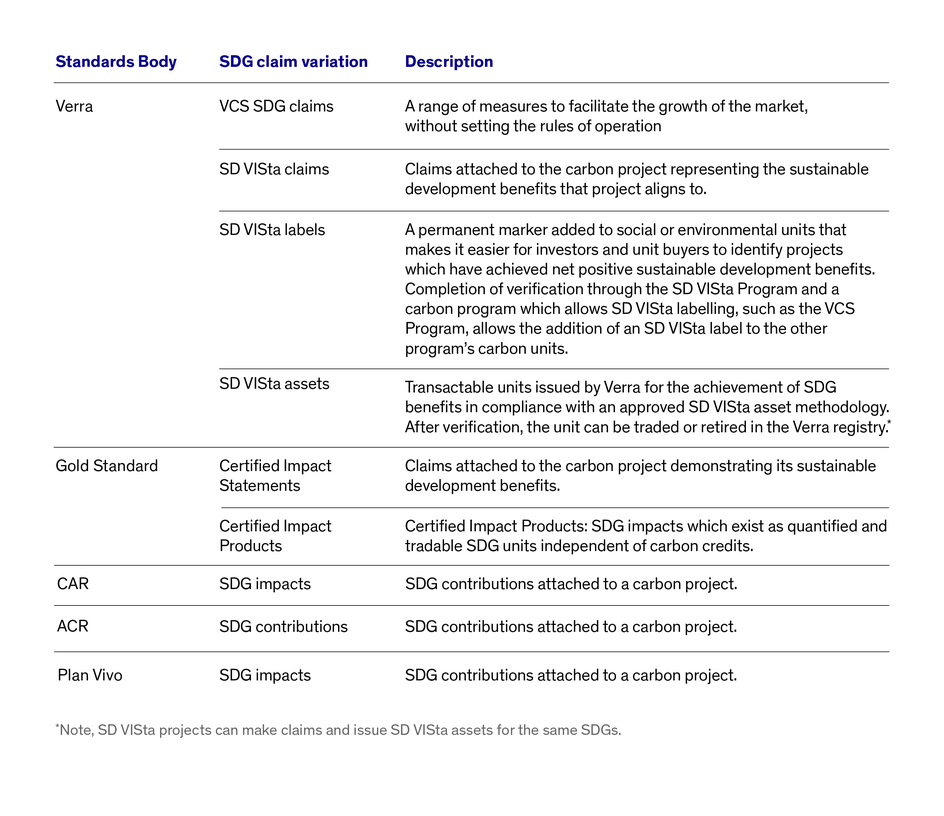 Mapping the SDG Declarations Lifecycle | BeZero Carbon