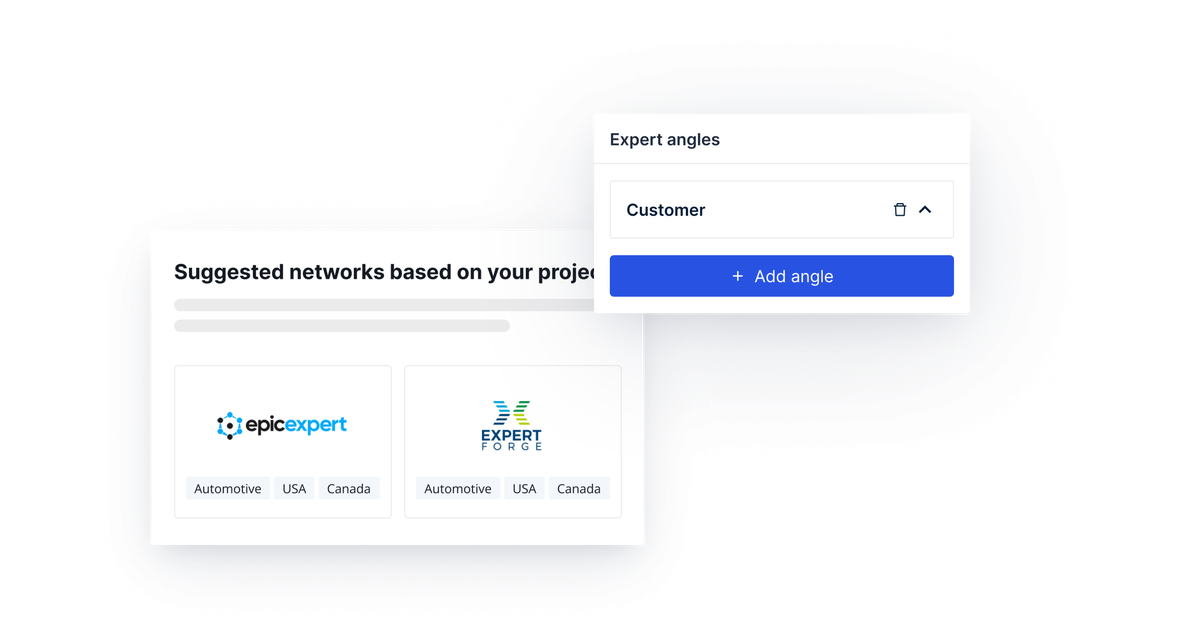 Expert Networks simplified with Inex One for global expert access.