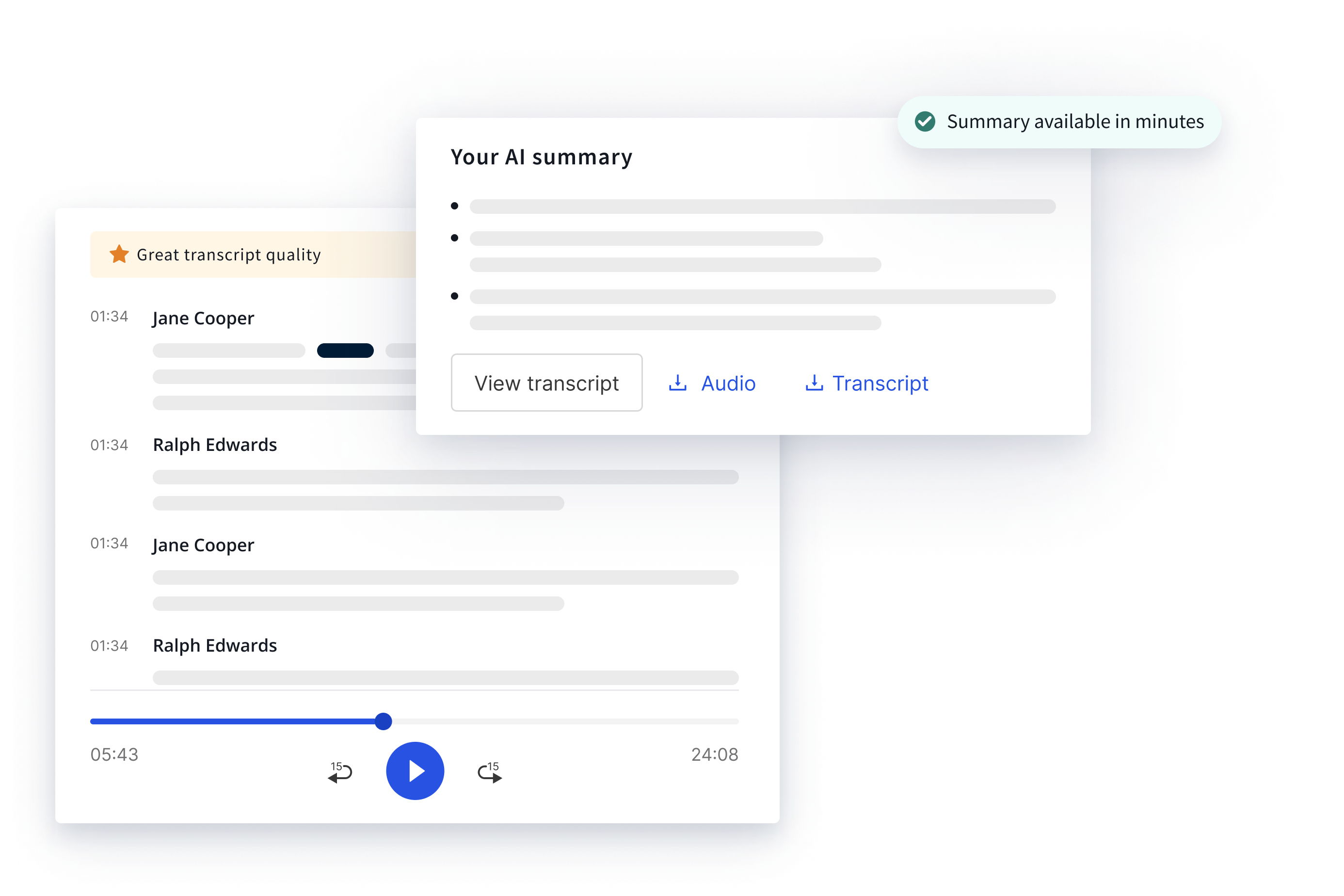 Inex One Introduces Ai Generated Transcript Summaries Empowering Time 5647