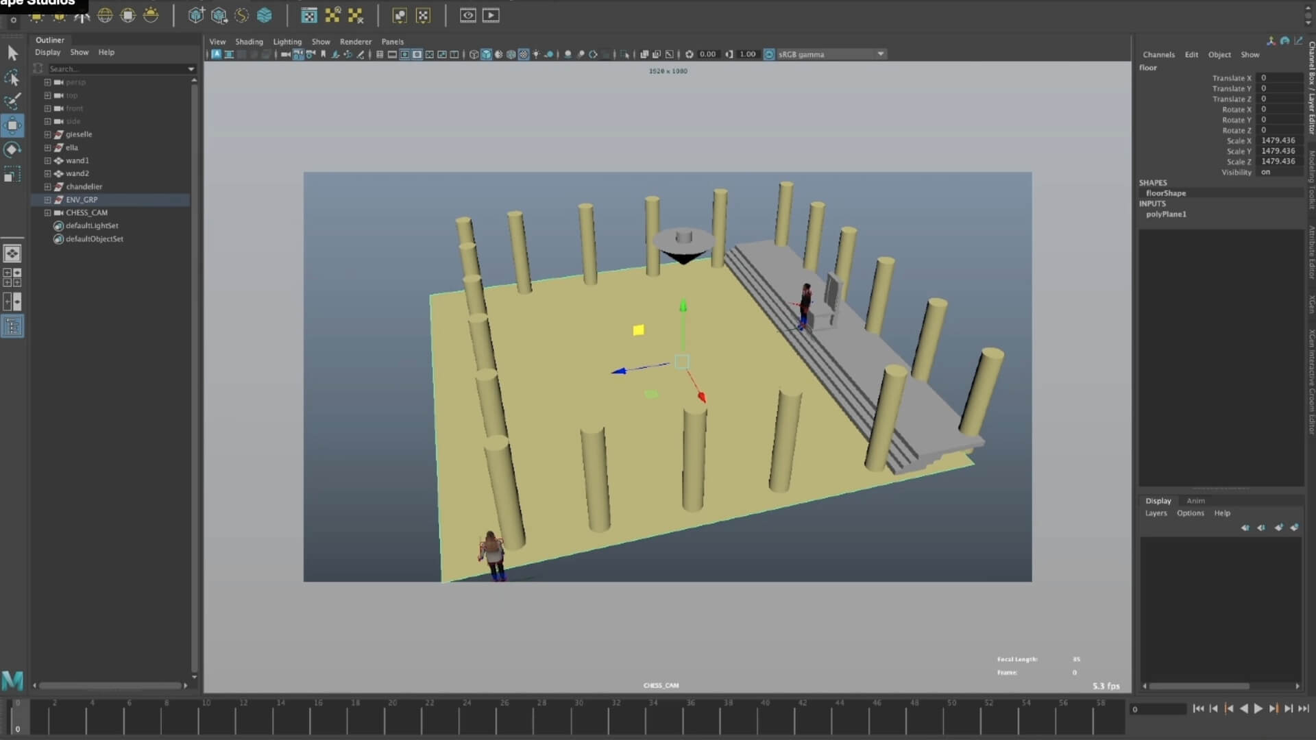 'Pre-Vis Chess' with VFX Tutor Sagar Rathod | Escape Studios